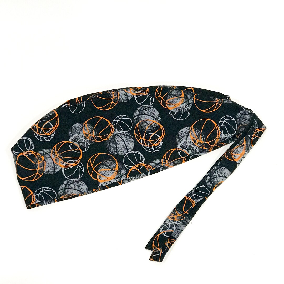 Men’s Scrub Cap, Basketball, Skullcap Fitted, Surgeon, Nurse — Superior ...