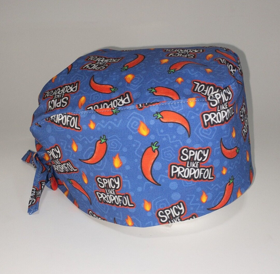 Men / Women Anesthesia Scrub Cap, (2 Sizes, Sating Lining Option ...