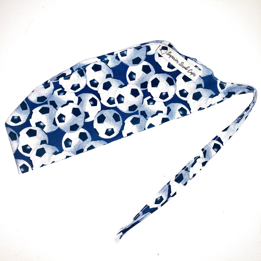 Men / Women Soccer Scrub Cap, Surgical Hat, Fitted, Skullcap, Surgeon ...