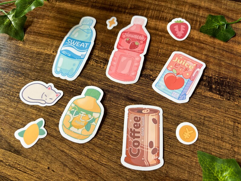 Kawaii Sticker Packs - Etsy