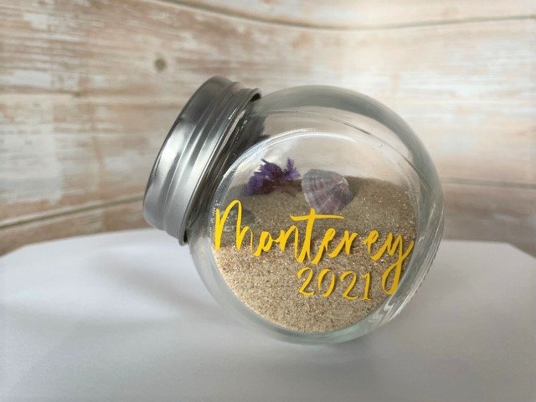 Personalized Vacation Sand Jar, Honeymoon Keepsake, Unique Wedding ...