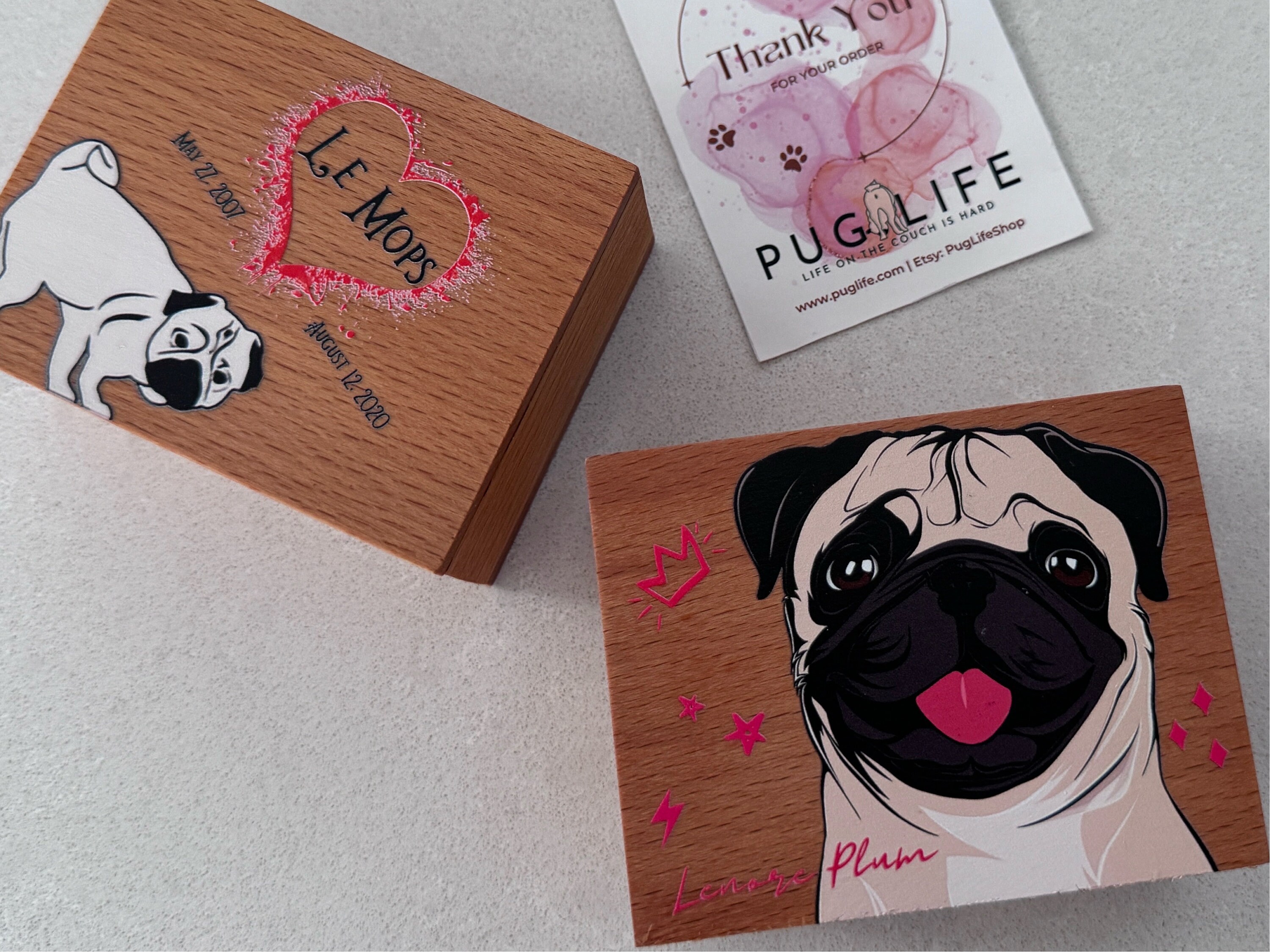 Personalized Pull Out Photo Box for Your Favorite Pet Completely Custom ...