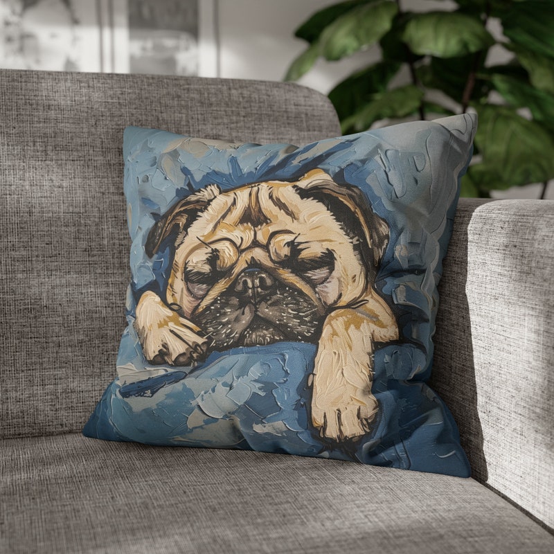Pug Pillow - Etsy