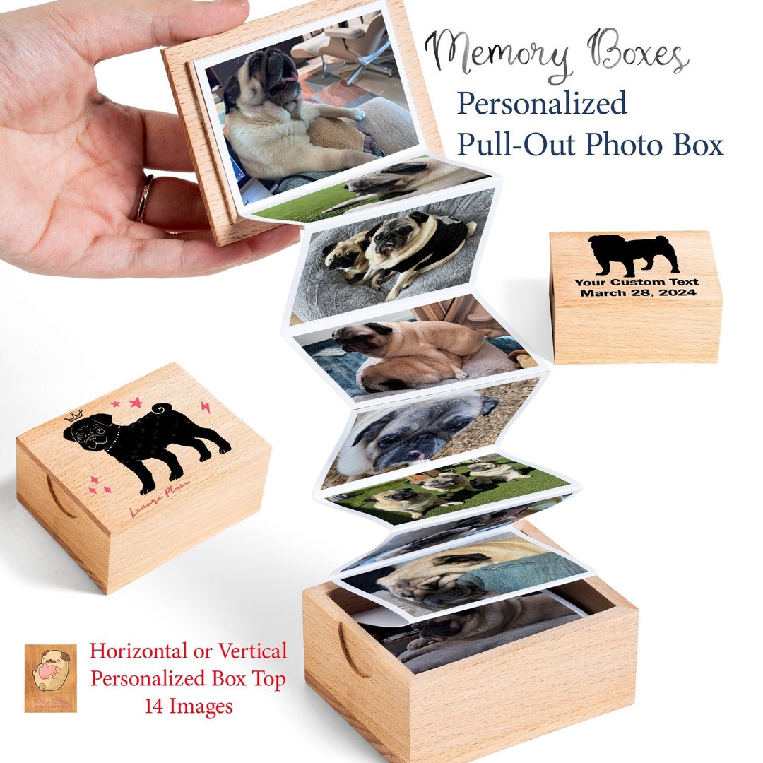 Personalized Pull Out Photo Box for Your Favorite Pet | Completely ...