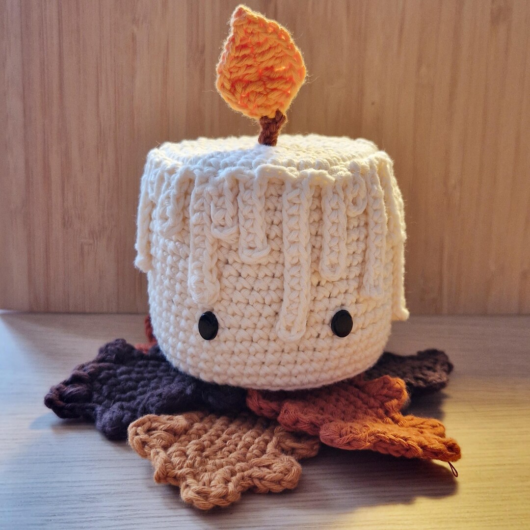 Amigurumi Candlelight Crochet Pattern PDF | DIY Home Décor Gift | Easy ...