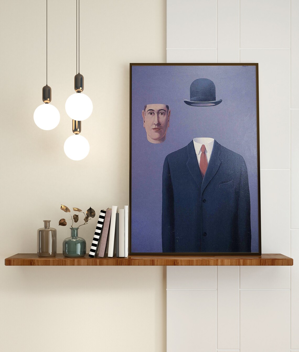 Rene Magritte Print the Pilgrim 1966 Magritte Art Poster - Etsy