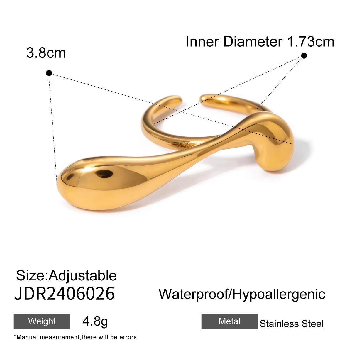 Cool Rings, Gold Dome Ring, Anxiety Ring, Couples Ring Gift for Her ...