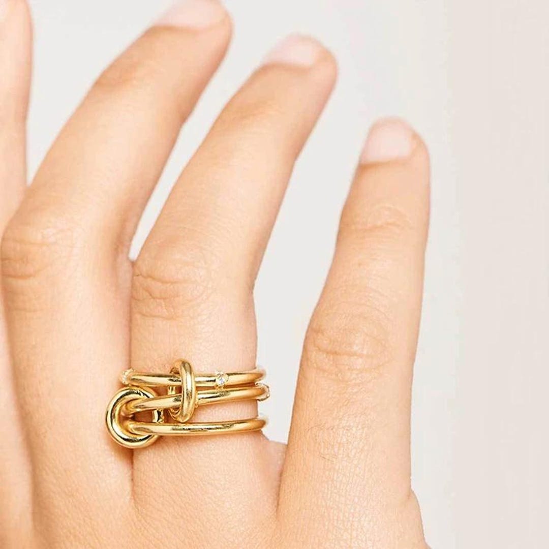 Couples Ring Gift for Her, Cool Rings, Chunky Rings, Celtic Ring ...