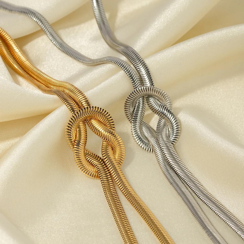 Discreet Sub Day Collar – Minimalist Knot Choker Necklace, Dom Sub ...