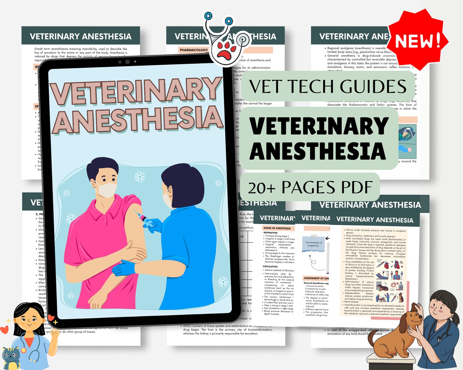 Veterinary Anesthesia Study Guide Vet Tech Notes Vet Nurse Anesthesia ...