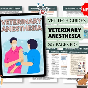 Veterinary Anesthesia Study Guide Vet Tech Notes Vet Nurse Anesthesia ...