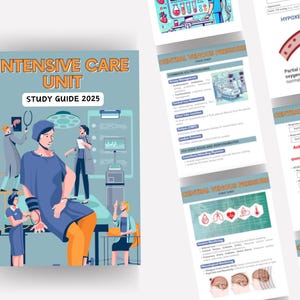 ICU Cheat Sheet Bundle, CVICU Nurse Notes, CCRN Study Guide, Ccrn ...