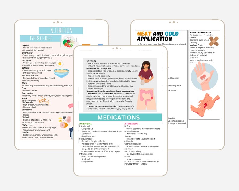 Advance Fundamental of Nursing Notes, Nursing Fundamentals, Nursing ...