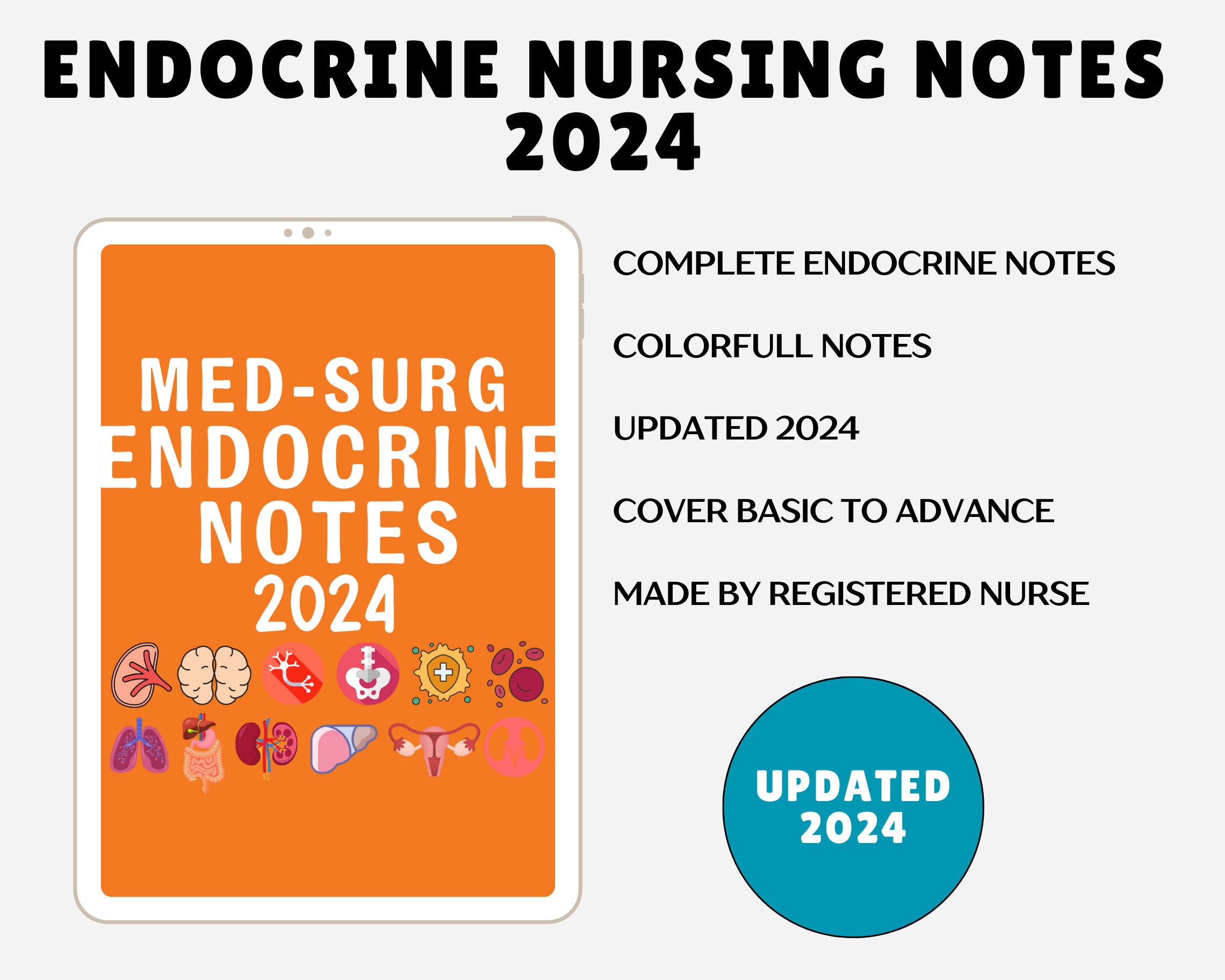 Endocrine System Nursing Study Guide, Endocrine Disorders, Endocrine ...