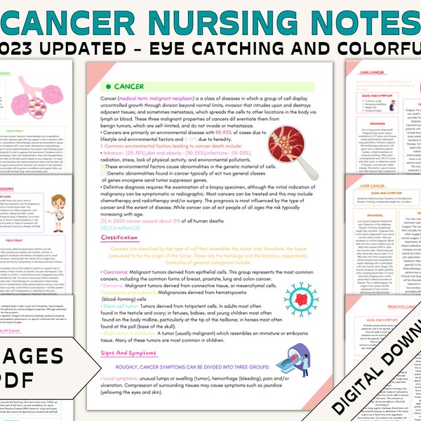 Nursing School Notes - Etsy