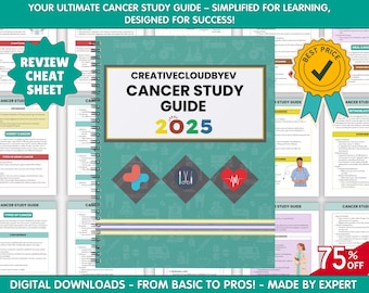 Cancer Med Surg Nursing Study Notes - Etsy