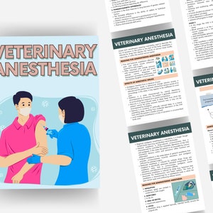 Veterinary Anesthesia Study Guide Vet Tech Notes Vet Nurse Anesthesia ...