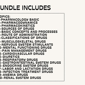 Pharmacology Study Guide Bundle 2024, Pharmacology Notes, Nursing Study ...