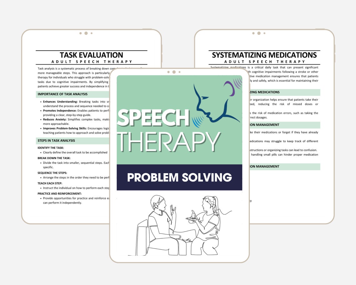 Comprehensive Problem-solving Therapy Bundle: Essential Tools and ...