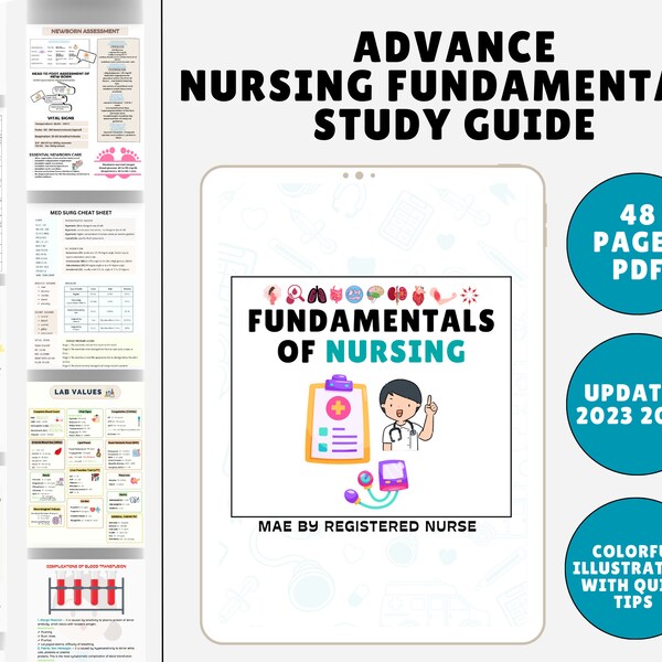Nursing Fundamentals - Etsy