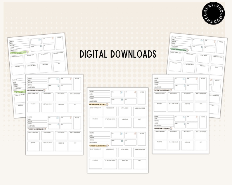 ER Nurse Report Sheet - ER Nurse Report - ER Report Sheet - Er Nurse ...
