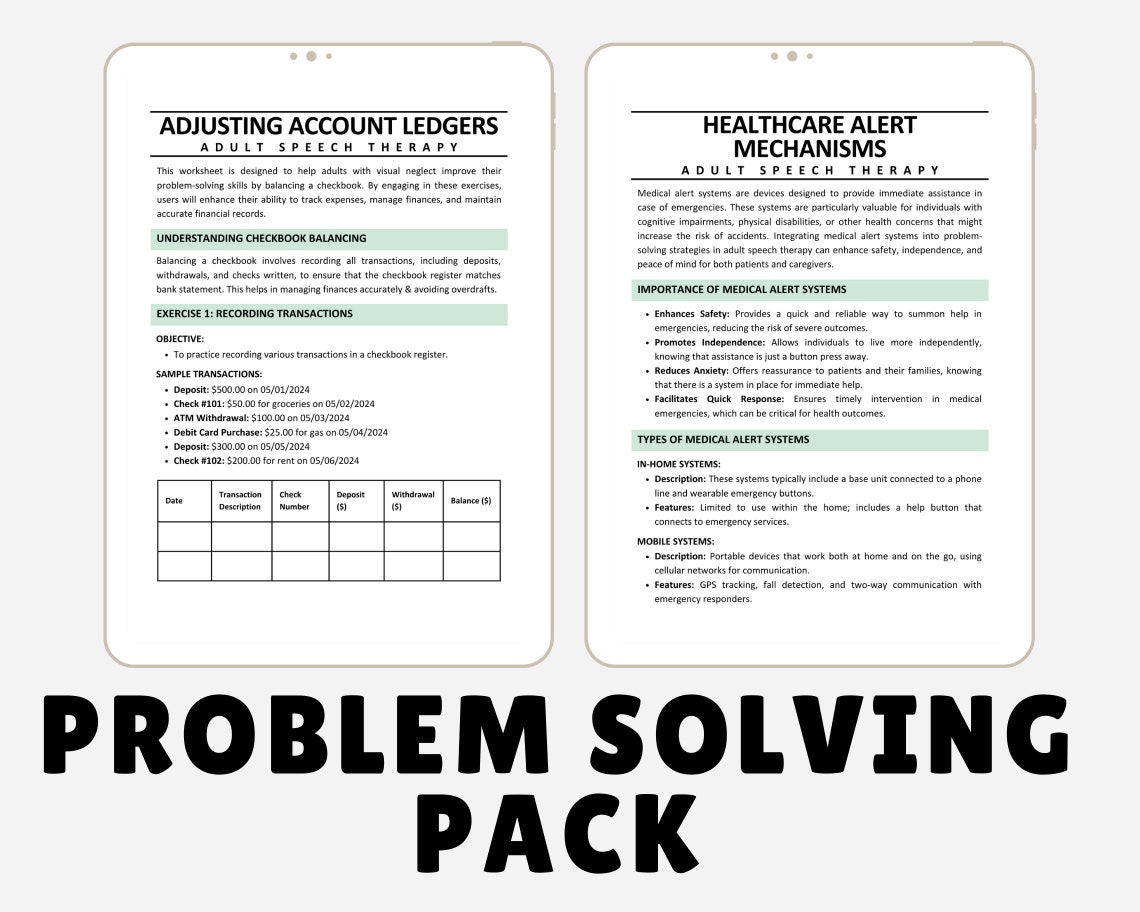 Comprehensive Problem-solving Therapy Bundle: Essential Tools and ...
