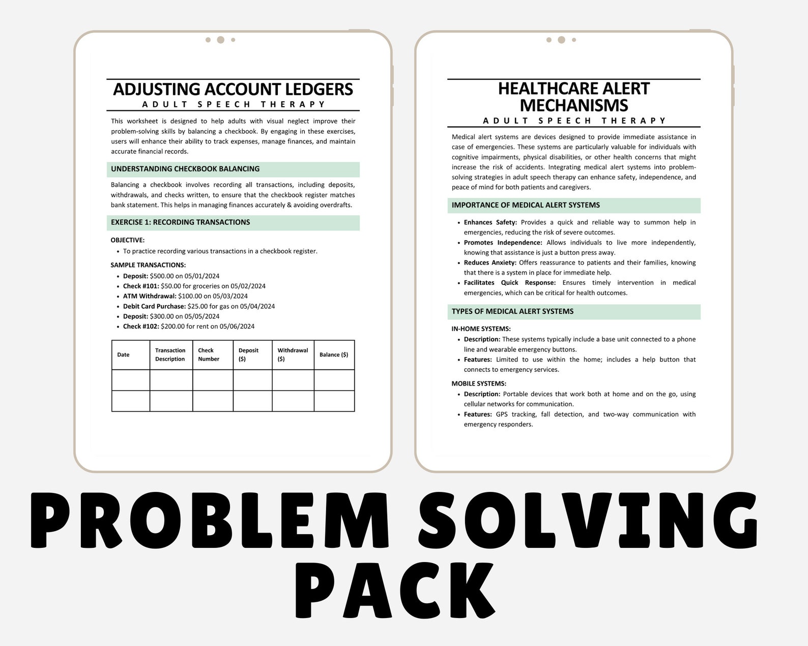 Comprehensive Problem-solving Therapy Bundle: Essential Tools and ...