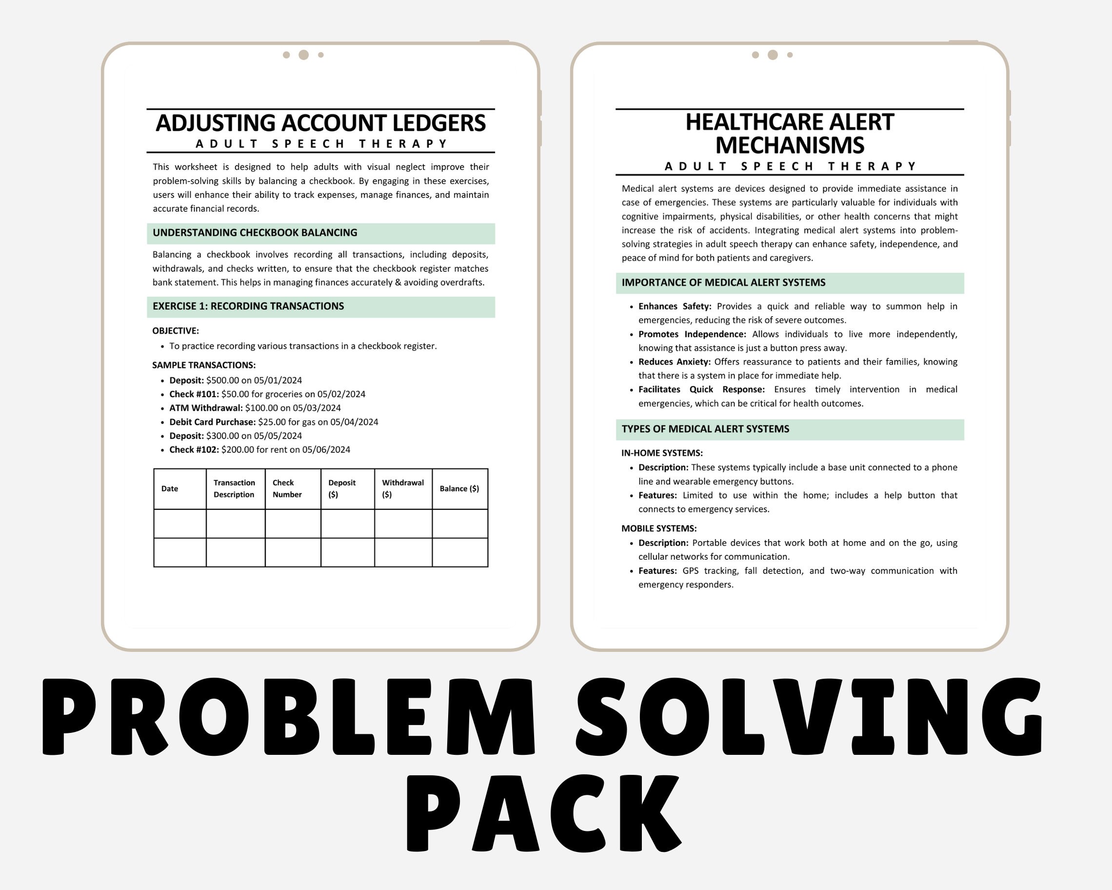 Comprehensive Problem-solving Therapy Bundle: Essential Tools and ...