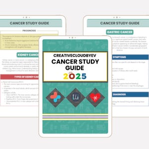 Cancer Study Guide, Nursing Study Guide, Oncology Nursing Notes ...
