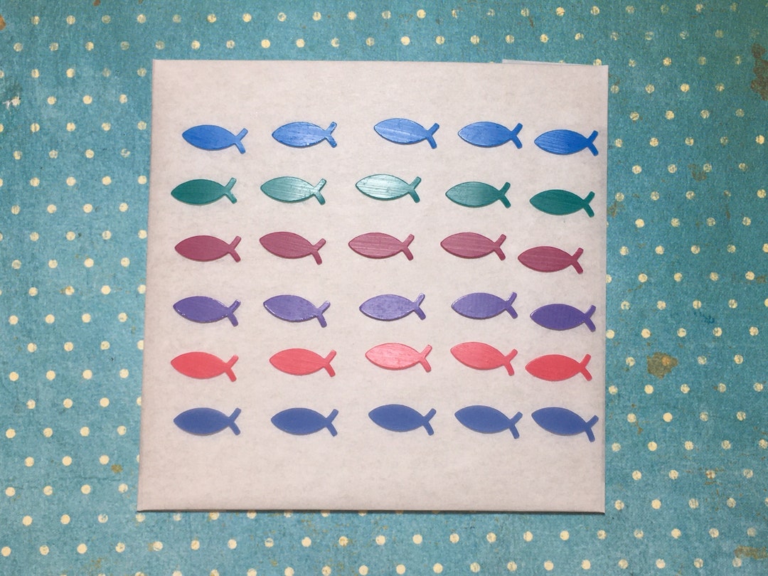 Wax Fish 1.6 Cm 30 Pcs. in SET Light - Etsy UK