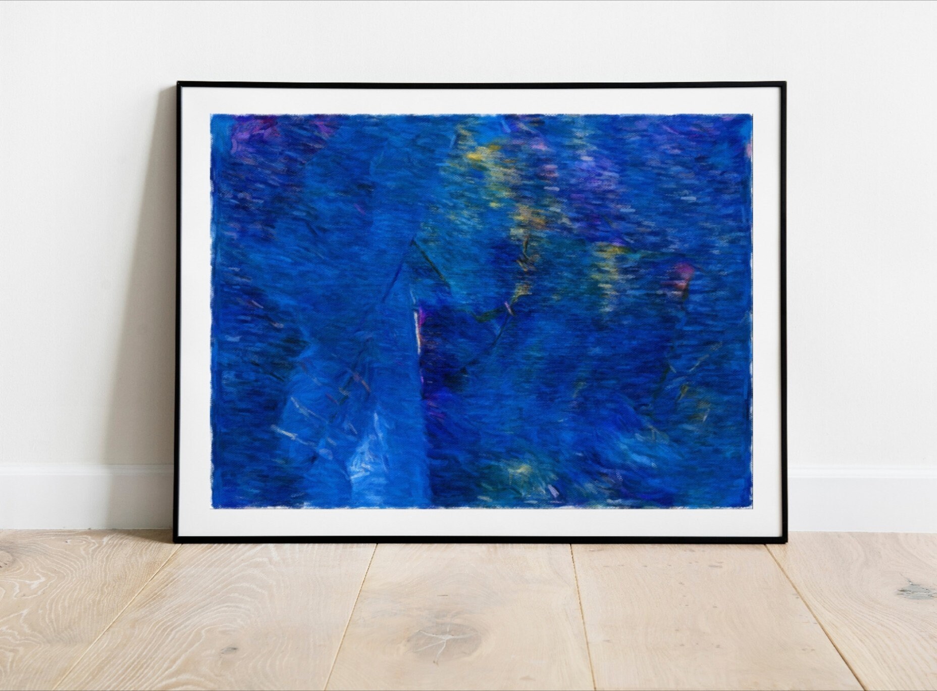 Blue Abstract Painting | Digital Download | Modern Art Download ...