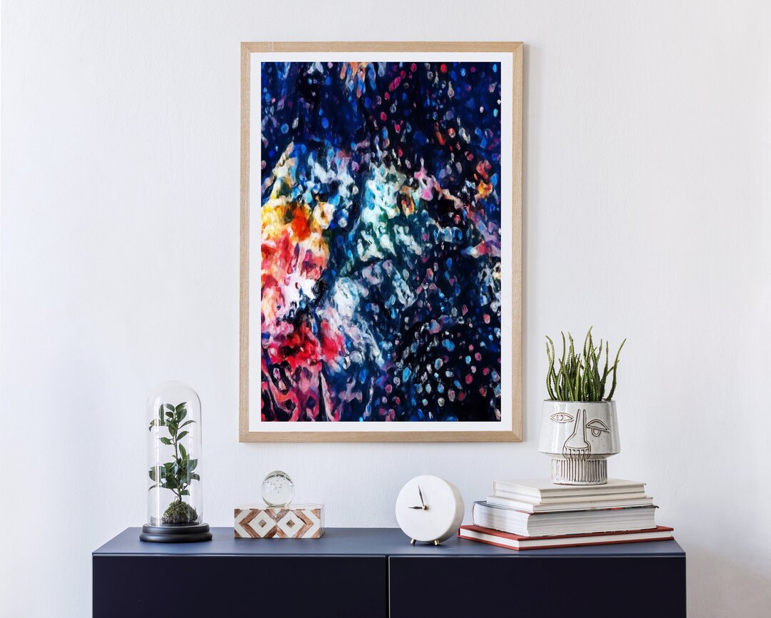 Multi Colored Abstract Painting | Digital Download | Modern Art ...