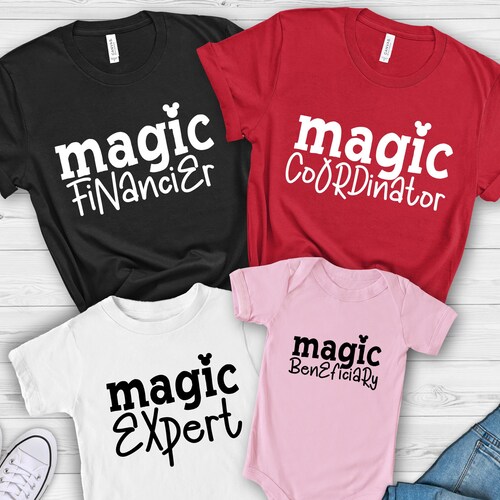 Disney Magic Family Shirt Disney Magic Squad Shirts Disney - Etsy
