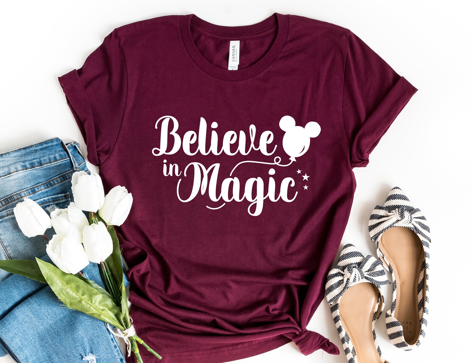Believe in Magic Shirt Disney Shirts Disney Shirts for - Etsy
