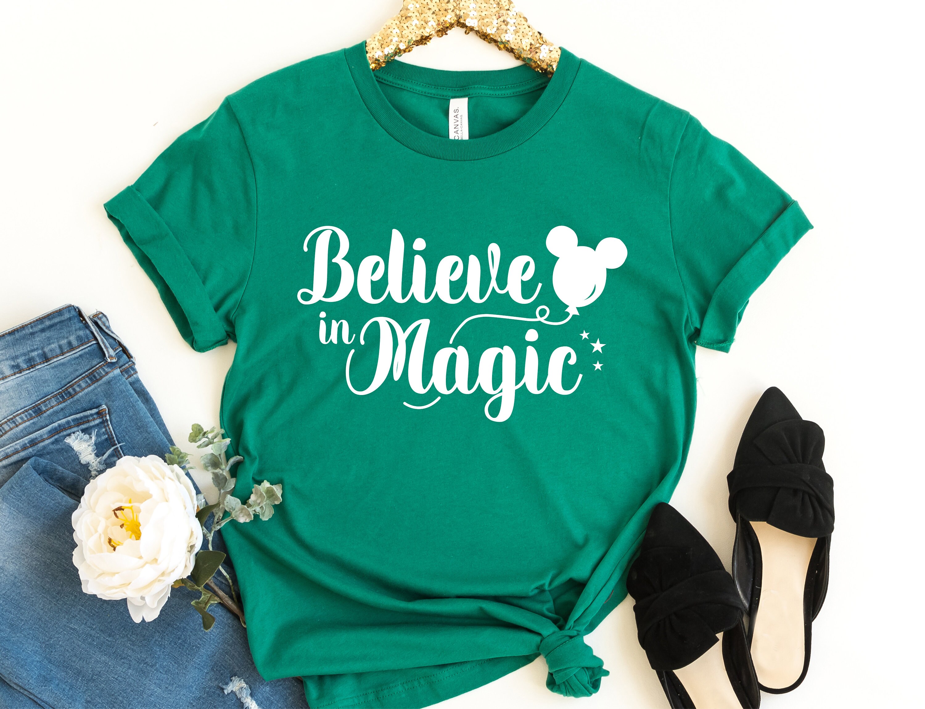 Believe in Magic Shirt Disney Shirts Disney Shirts for - Etsy