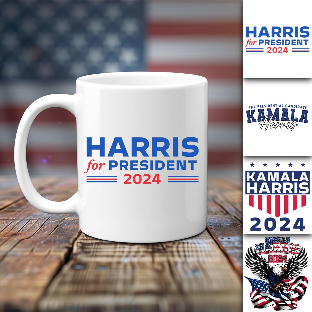 Kamala's Visionary Brew 2024 Campaign Coffee Mug is Inspirational High ...