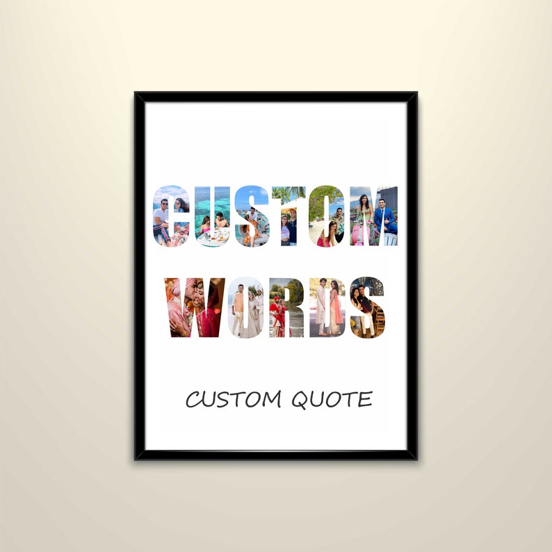 Goodbye Custom Gift Moving Cities Farewell Gift Collage - Etsy