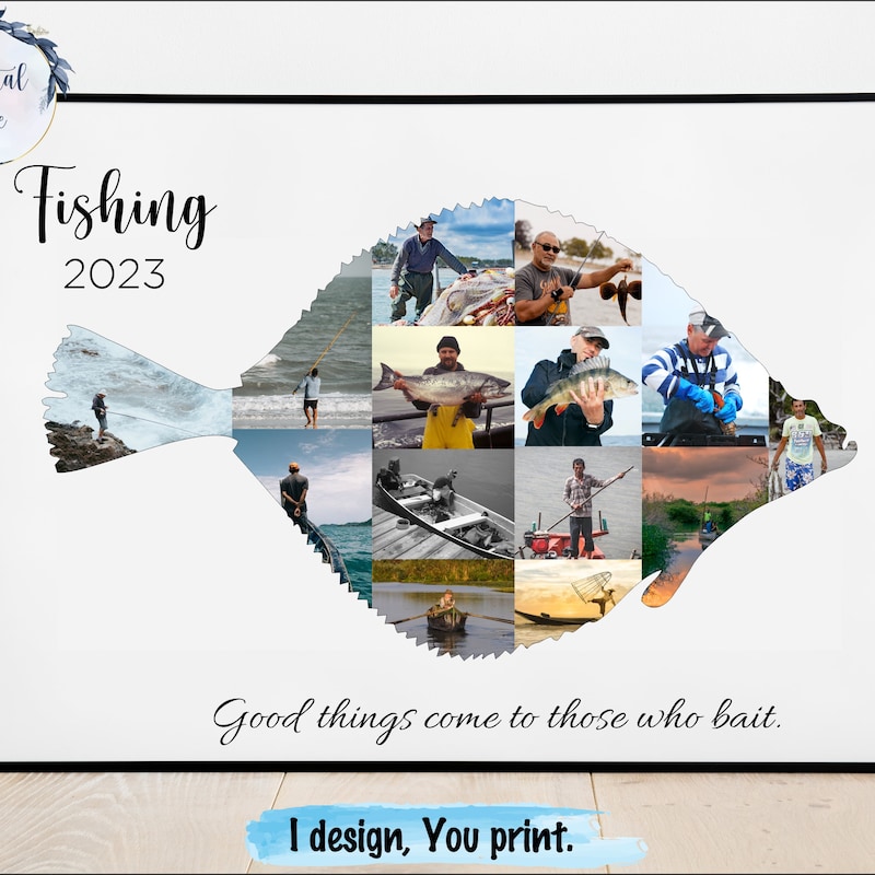 Fish Photo Collage - Etsy