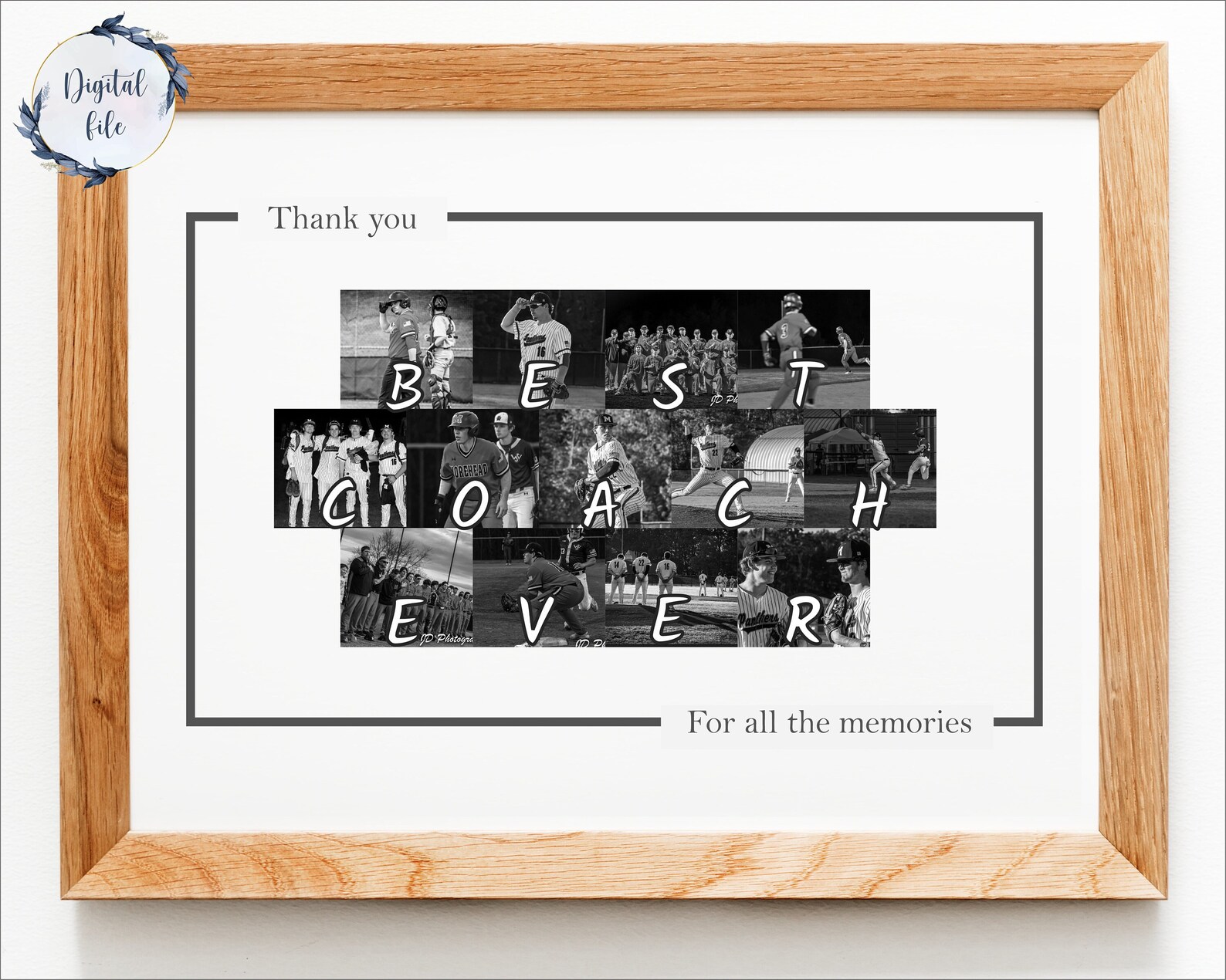 Coach Custom Collage Frame Gift End of Season Coach - Etsy