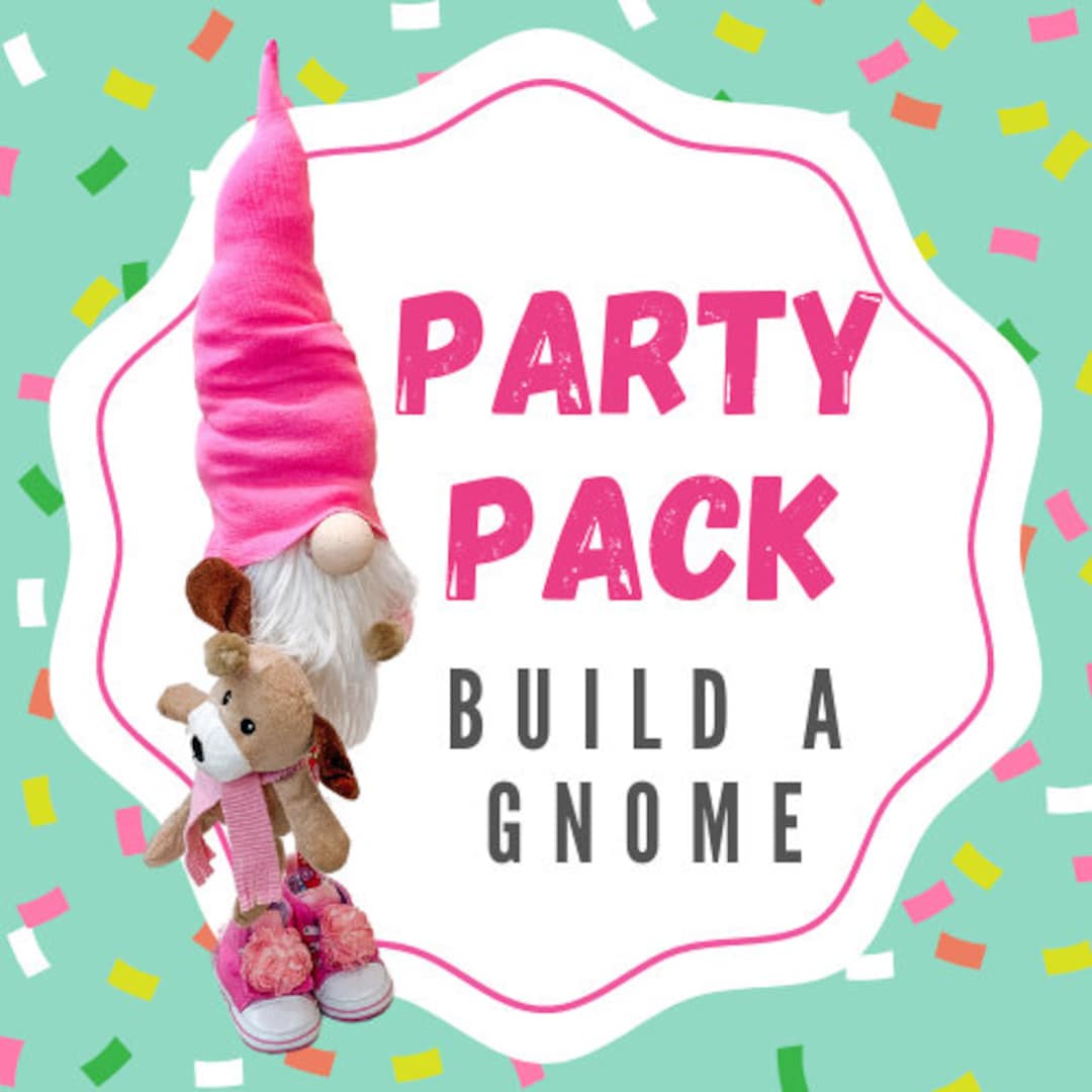 DIY Gnome Kits Birthday Party Pack Craft Kits Gnome - Etsy