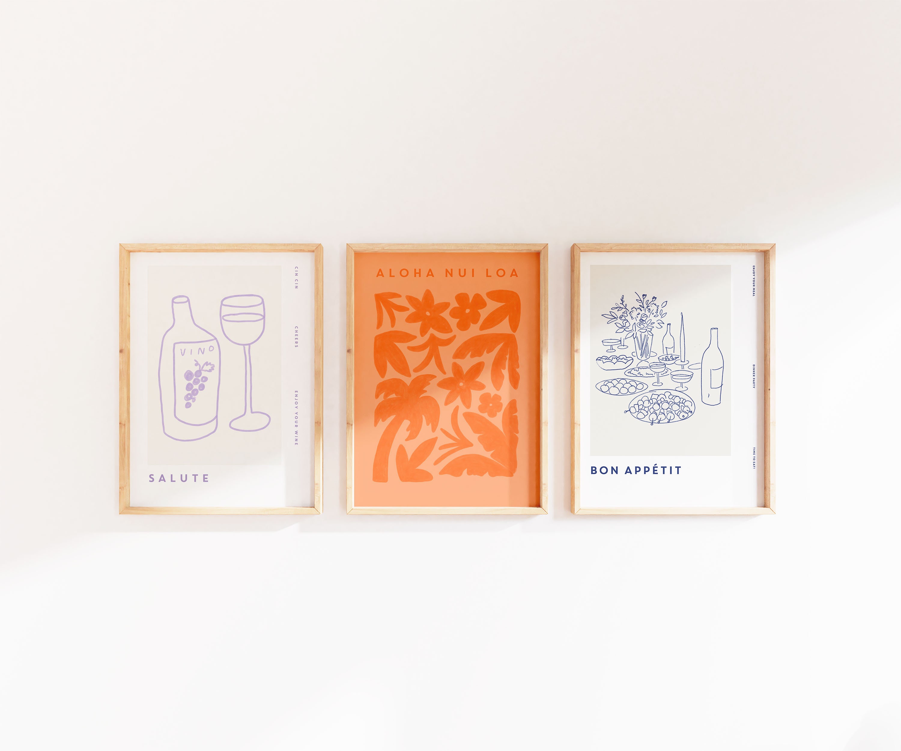 RETRO Aloha Nui Loa Typography Poster Vintage Hawaiian Wall - Etsy