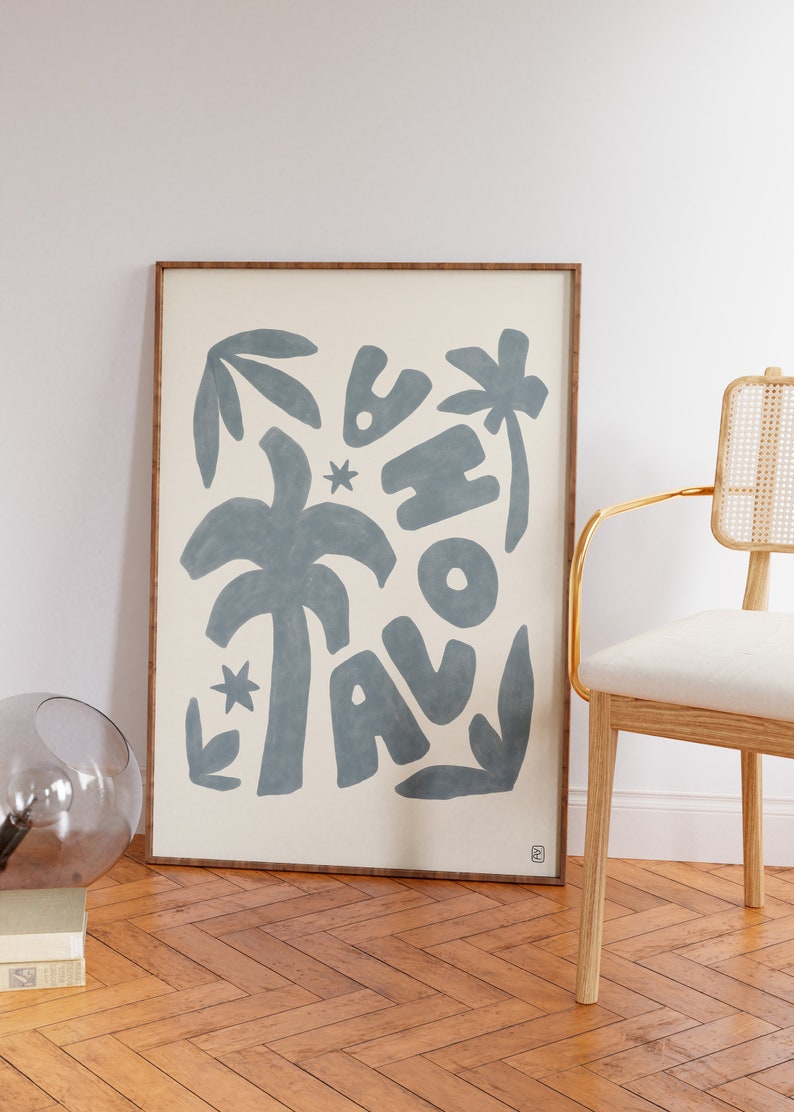 Retro Aloha Poster Hawaii Inspired Wall Art Vintage Living - Etsy Canada