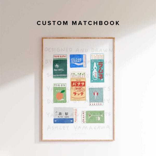 Matchbox Collage - Etsy