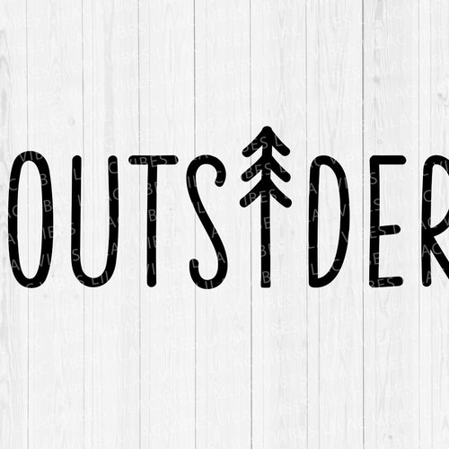 Outsider SVG Explore Outdoors Svg Hiking SVG Hippie Svg - Etsy
