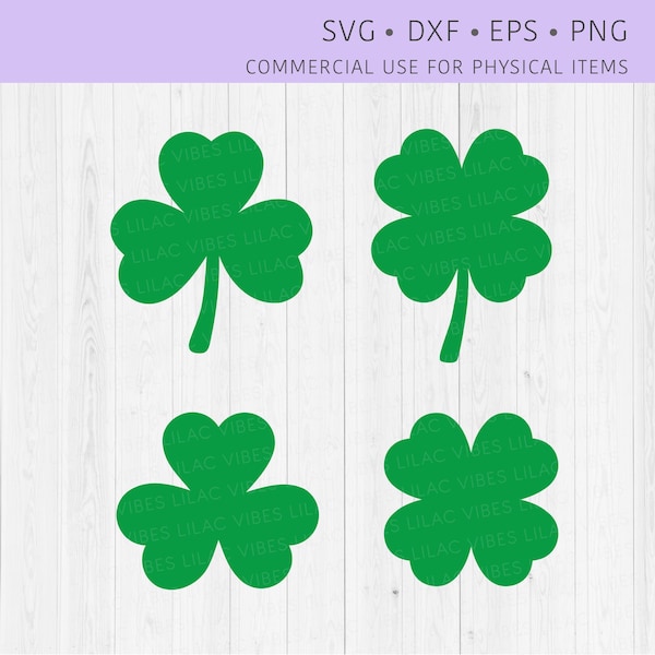 Three Leaf Silhouette - Etsy UK