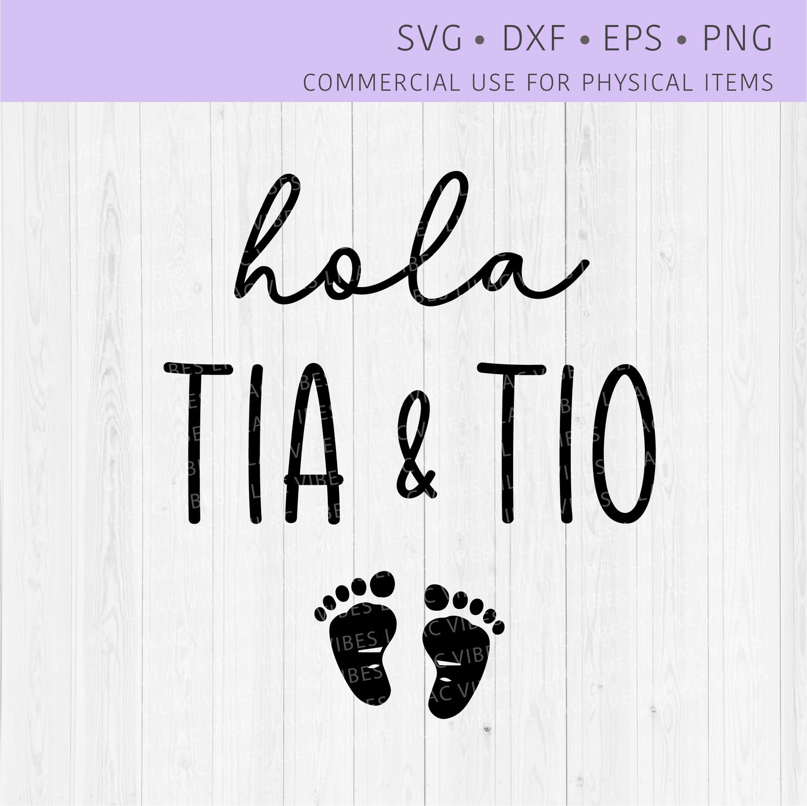 Hola Tia Y Tio Svg Hola Tia Y Tio Png Pregnancy Announcement Etsy