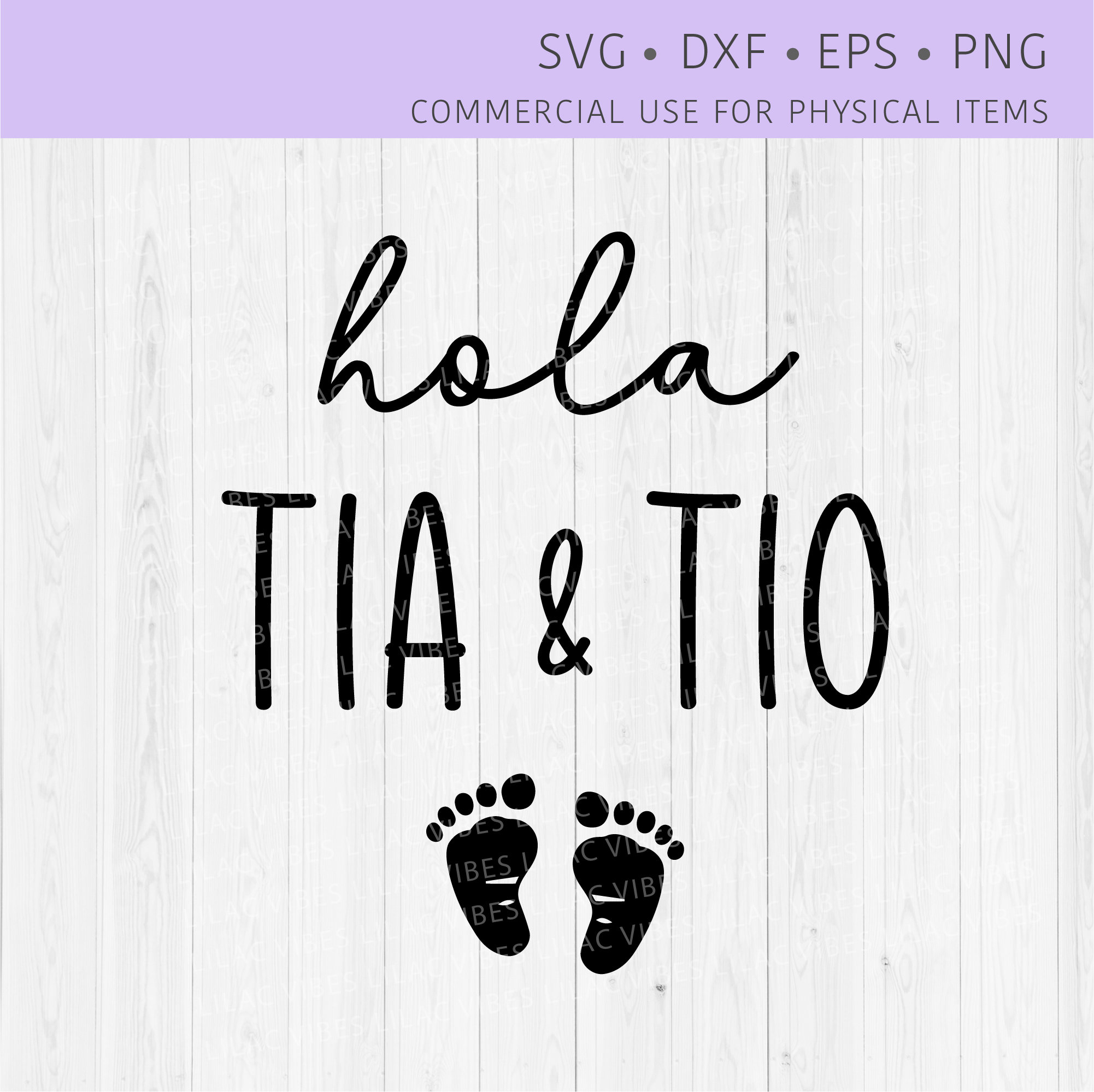 Hola Tia Y Tio Svg Hola Tia Y Tio Png Pregnancy Announcement Etsy