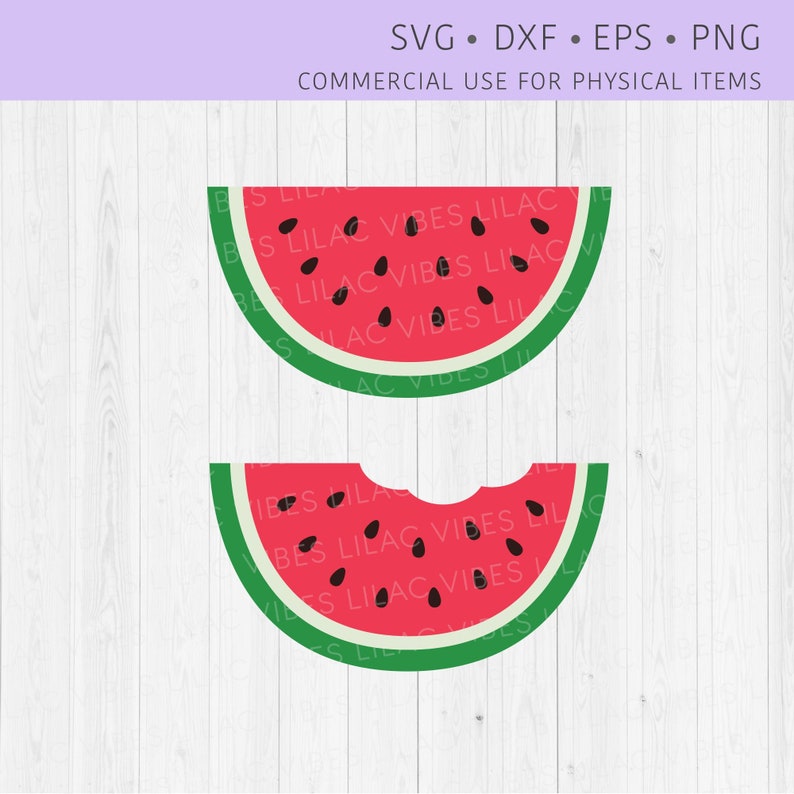Watermelon SVG Layered Cut File Watermelon Slice SVG Summer | Etsy