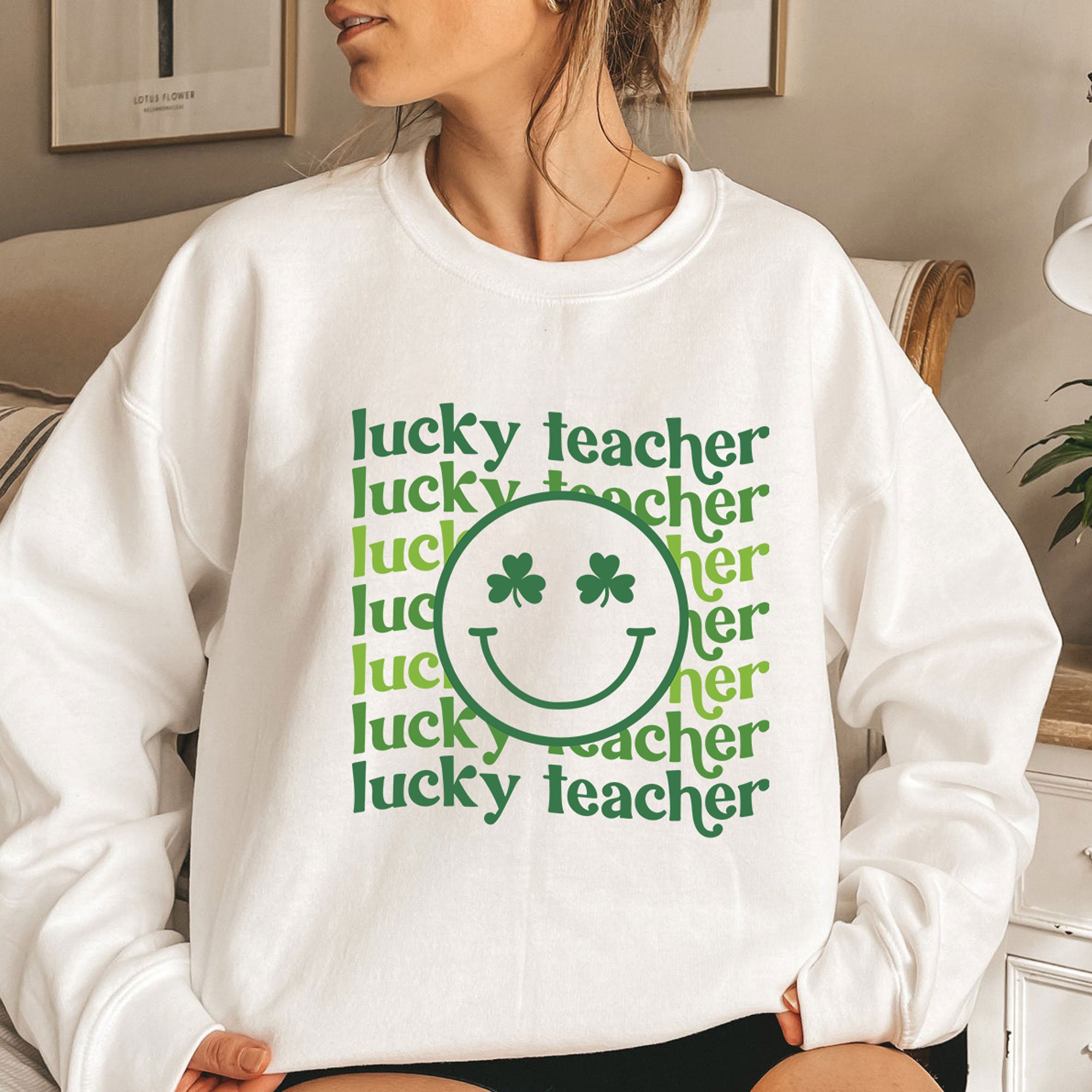 St Patricks Day Teacher Svg One Lucky Teacher SVG St - Etsy
