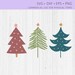 Boho Christmas Trees SVG Bundle Merry Christmas Trees PNG - Etsy